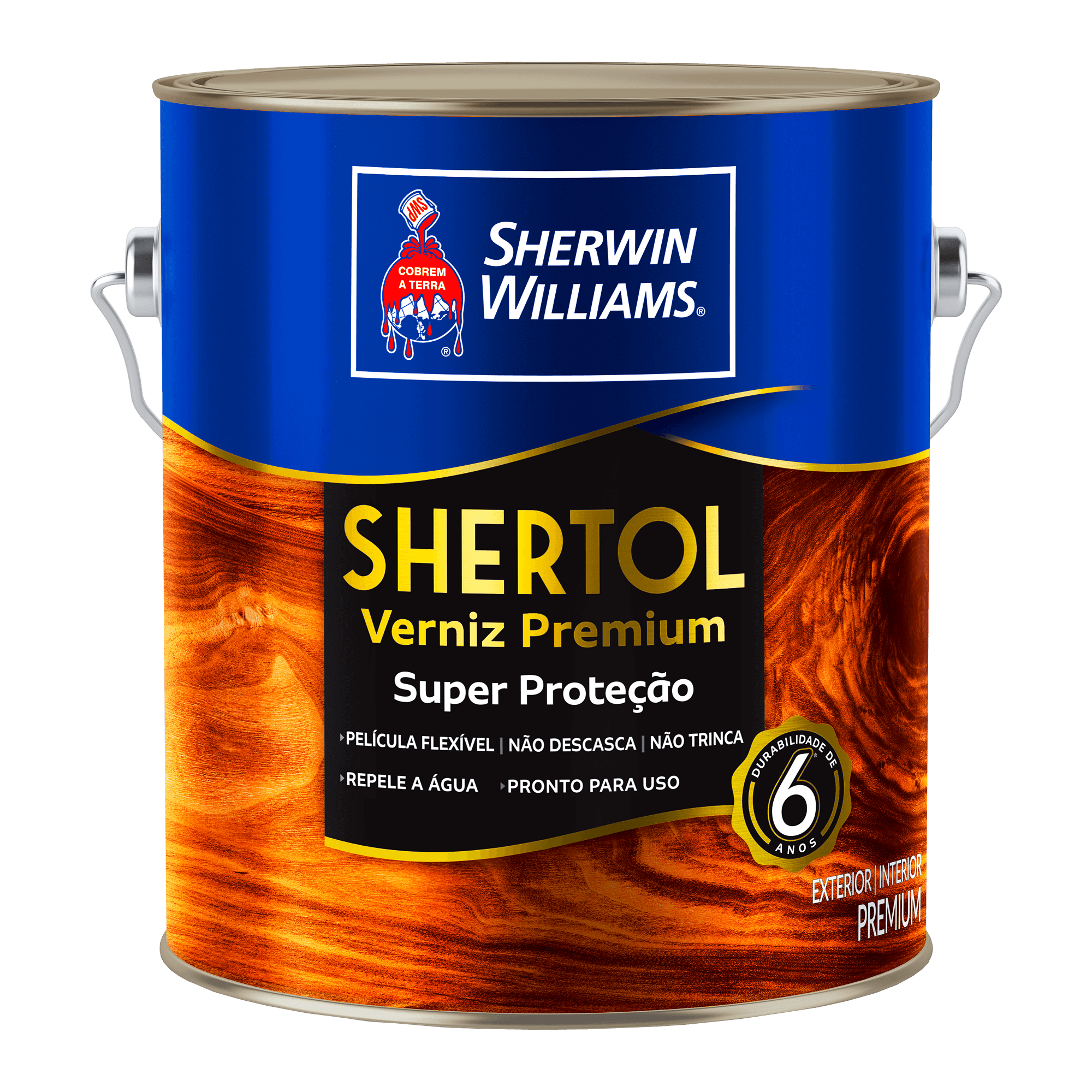 Verniz Premium Sherwin-Williams Shertol Brilhante Imbuia 3,6L - 5980501