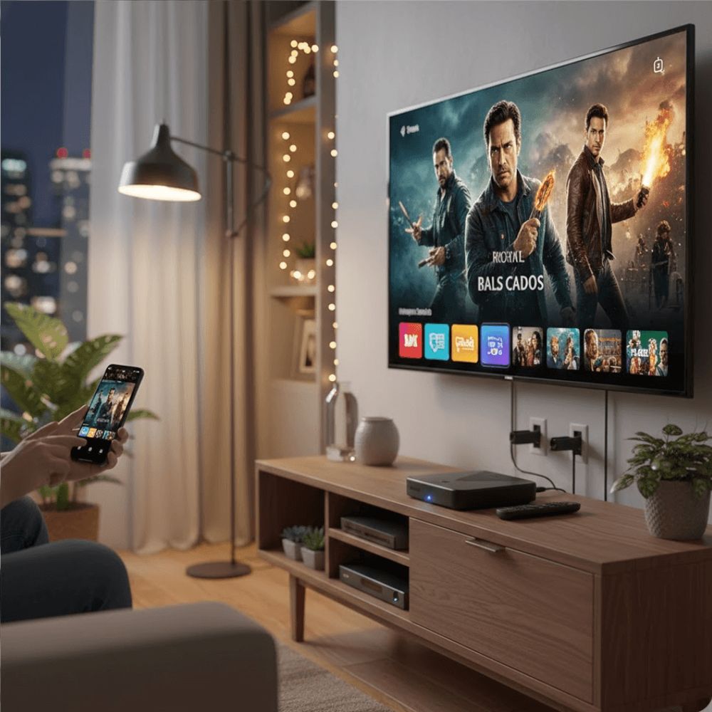 Receptor Vivensis Vx Smart 4K | Android TV, Satélite & Streaming